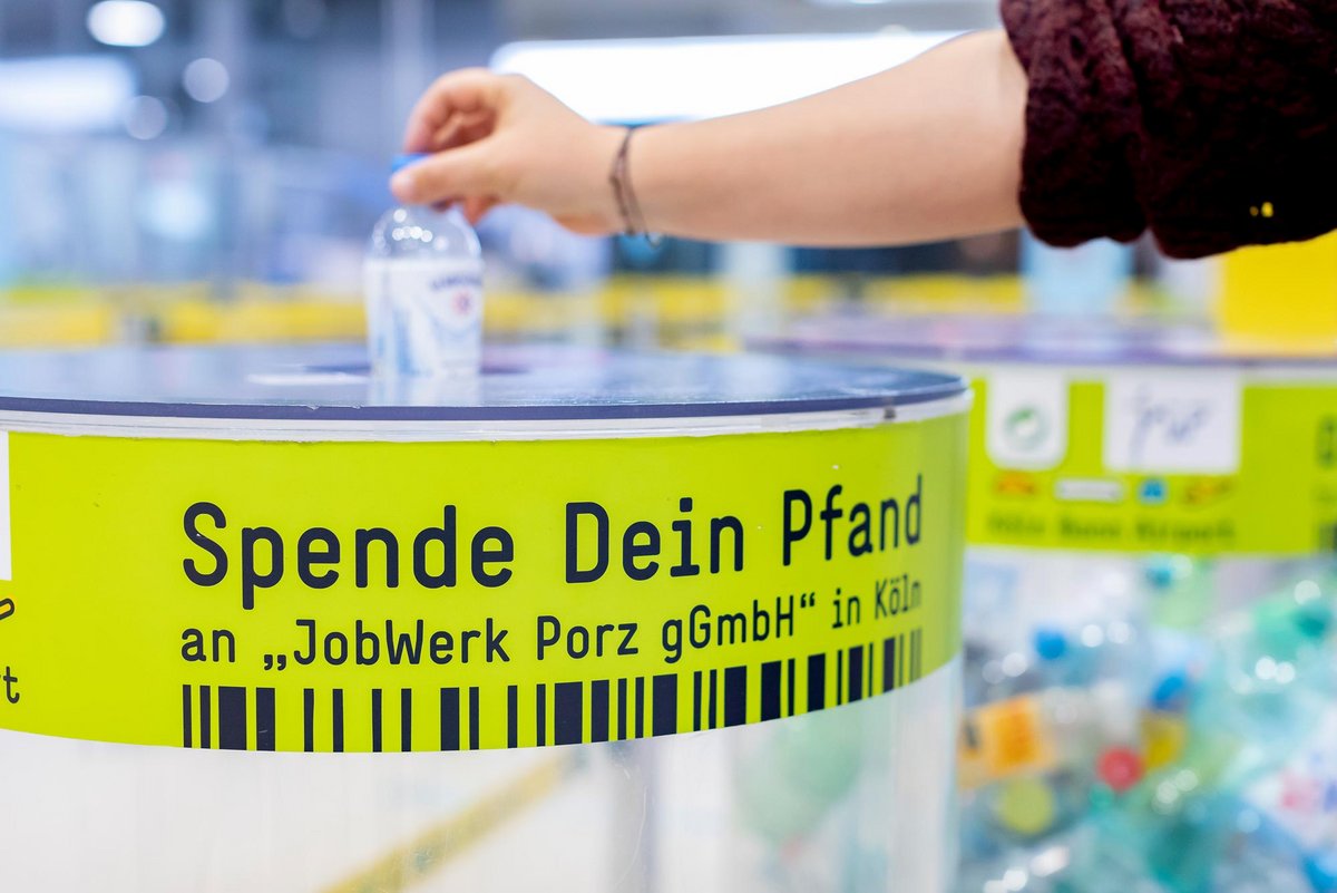 2,1 Mio. Flaschen für einen guten Zweck